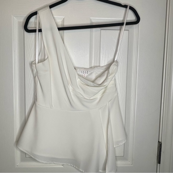TCEC | Tops | Tcec White Blouse | Poshmark